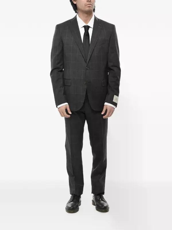 Corneliani Check-pattern Single-breasted Suit