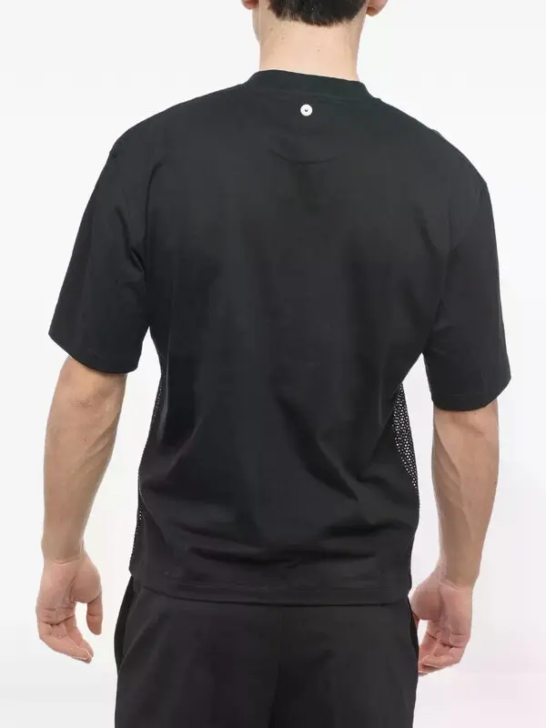 Neil Barrett Mesh-panel T-shirt