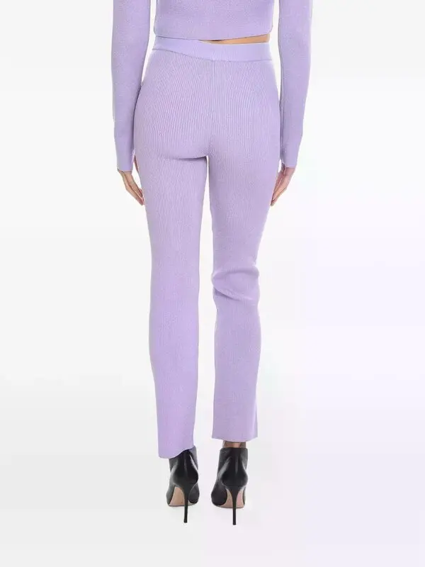 HERSKIND Ribbed-knit Legging Trousers