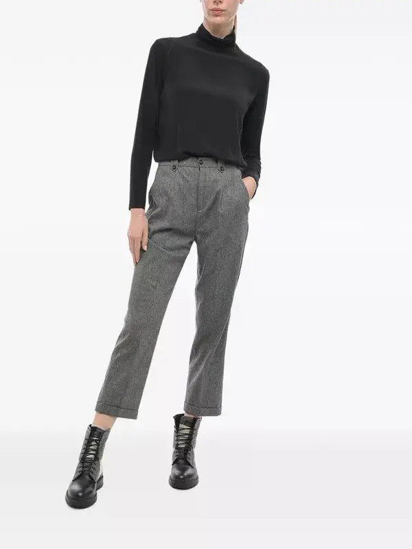 Woolrich Pleated Wool-blend Trousers