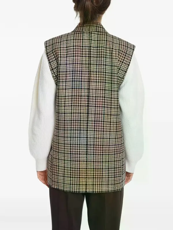HERSKIND Houndstooth Double-breasted Waistcoat