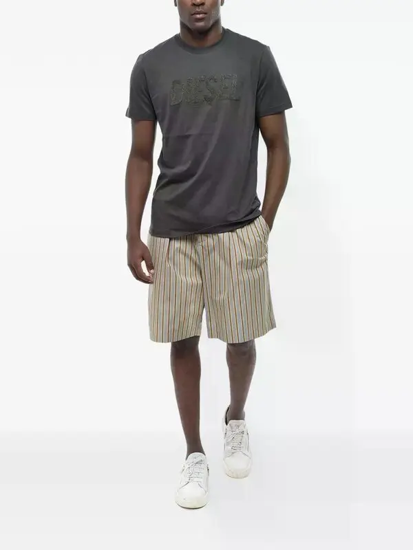 DIESEL® Embossed-logo T-shirt