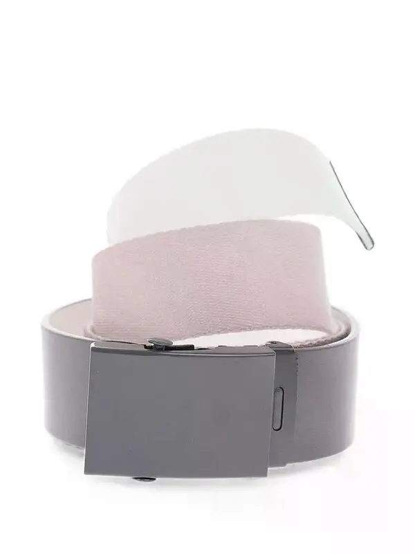 DIESEL® Logo-plaque Belt - Grey