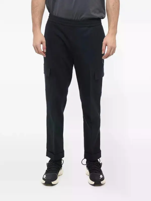 Neil Barrett Low-rise Tailored Trousers - Blue