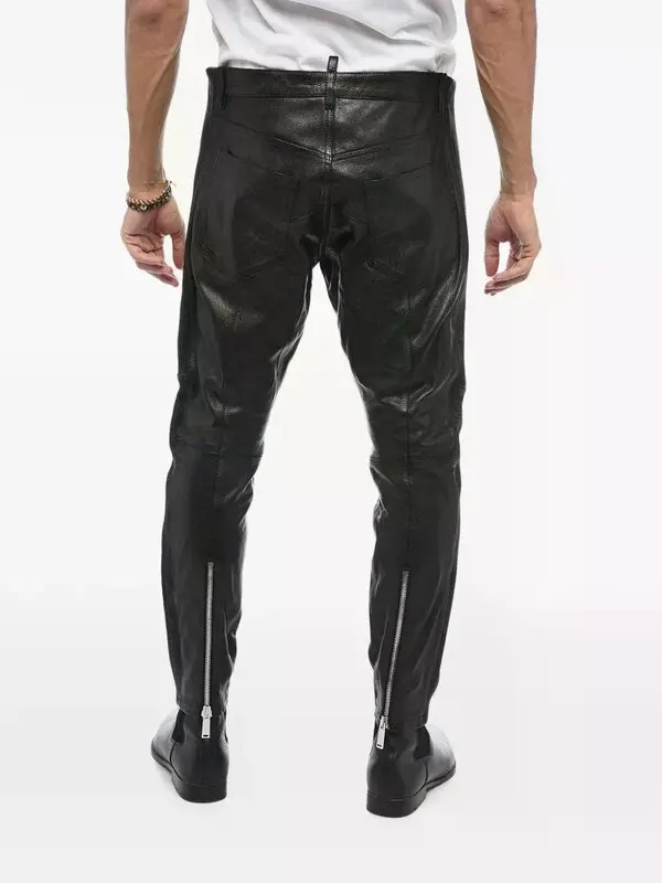 Dsquared2 Quilted-detail Biker Trousers