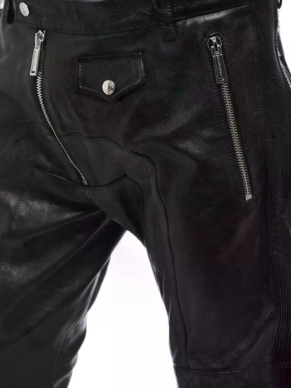 Dsquared2 Quilted-detail Biker Trousers