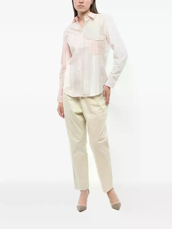 Woolrich Striped Chest-pocket Cotton Shirt
