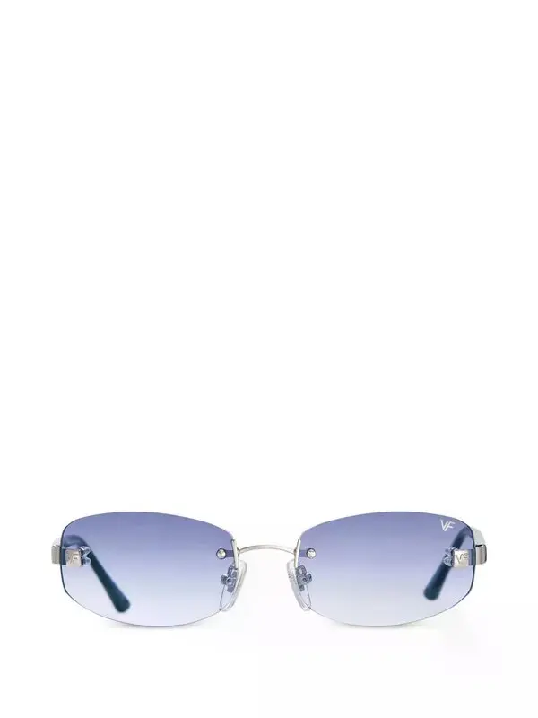 VINTAGE FRAMES COMPANY Ibiza Rimless Sunglasses - Silver