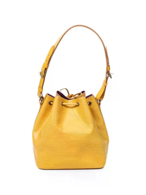 LOUIS VUITTON Noe Pm Epi Bucket Bag - Yellow