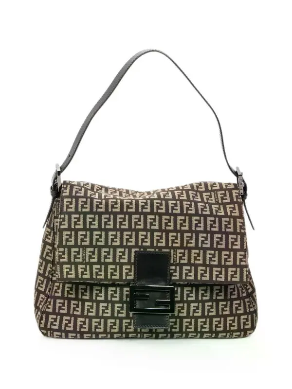 Fendi Mama Baguette Monogram Shoulder Bag