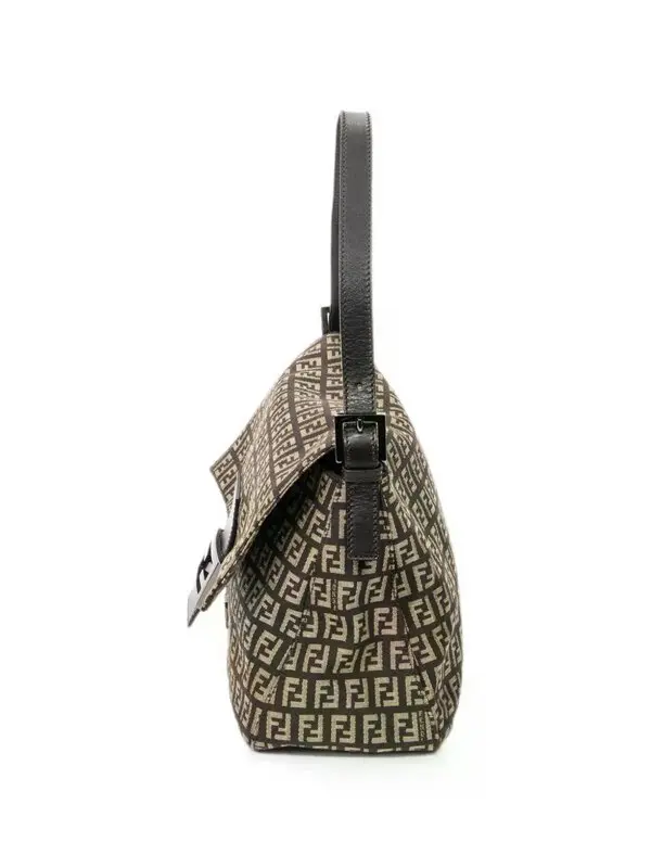 Fendi Mama Baguette Monogram Shoulder Bag