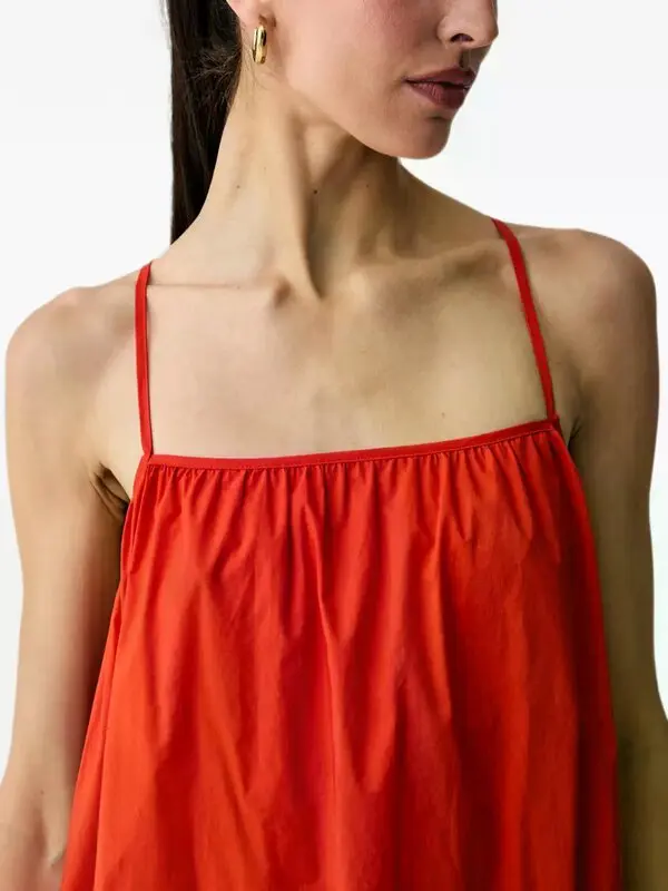 BENETTON Maxi Dress With Square Neck And Tie Back