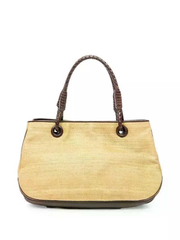 Bottega Veneta Woven-handle Tote Bag