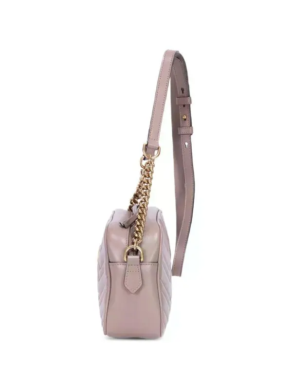 Gucci Small Gg Marmont Shoulder Bag - Neutrals