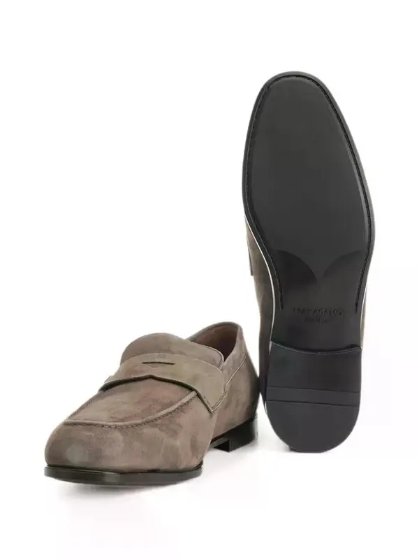 FERRAGAMO Tiberius Leather Loafer