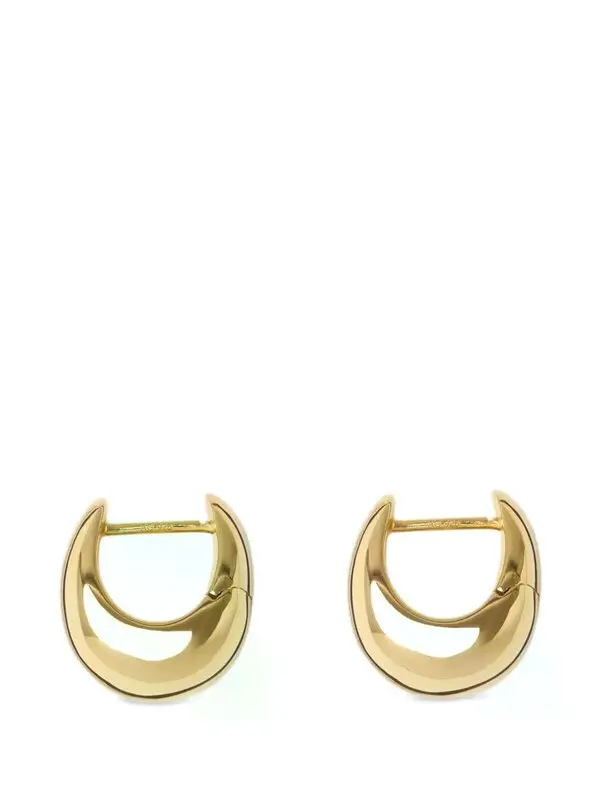 Lié Studio The Violet Hoop Earrings - Gold