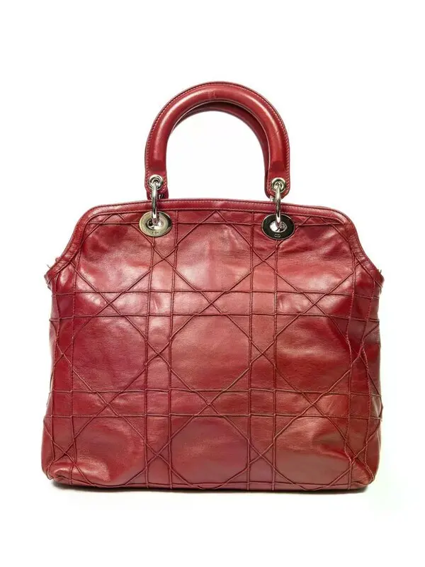 Dior Medium Granville Cannage Tote Bag