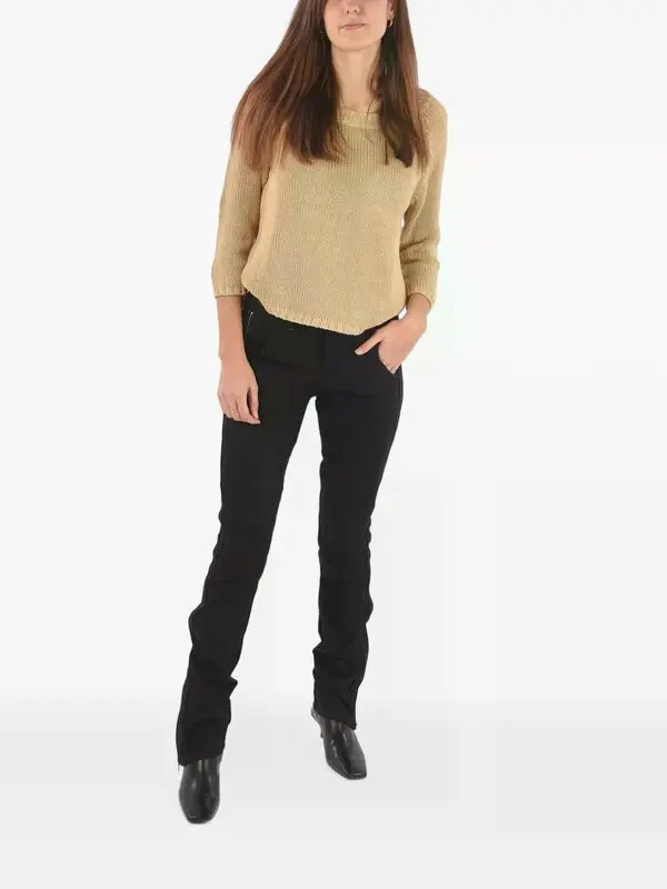 DIESEL® Perkuno Zip-detail Trousers - Black
