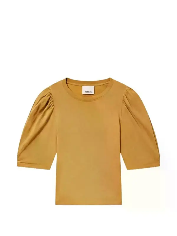 Isabel Marant Étoile Maeliss Puff-sleeve T-shirt - Neutrals