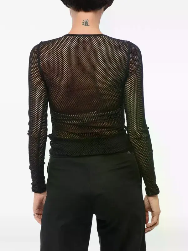 Dsquared2 Long-sleeve Mesh T-shirt