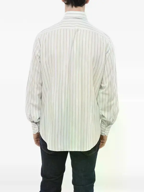 Corneliani Striped Buttoned Shirt