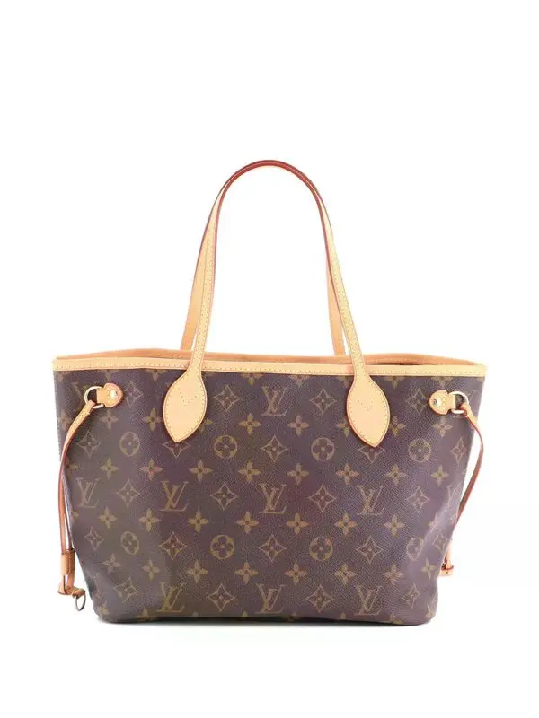 LOUIS VUITTON Neverfull Monogram Canvas Pm Tote Bag
