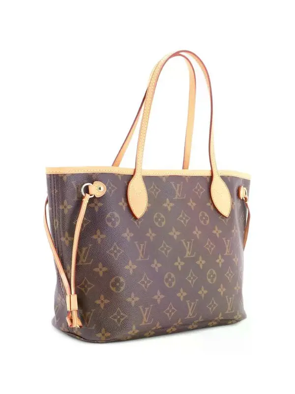 LOUIS VUITTON Neverfull Monogram Canvas Pm Tote Bag