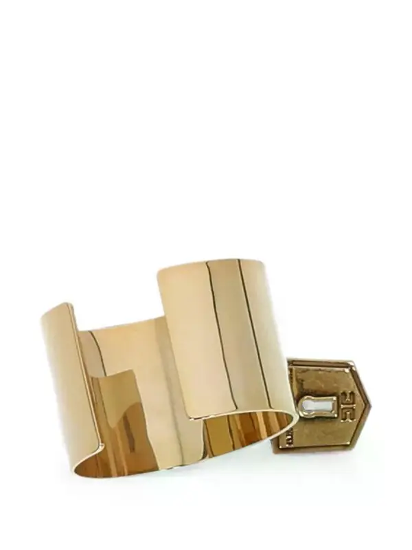 Elisabetta Franchi Padlock-detail Cuff Bracelet