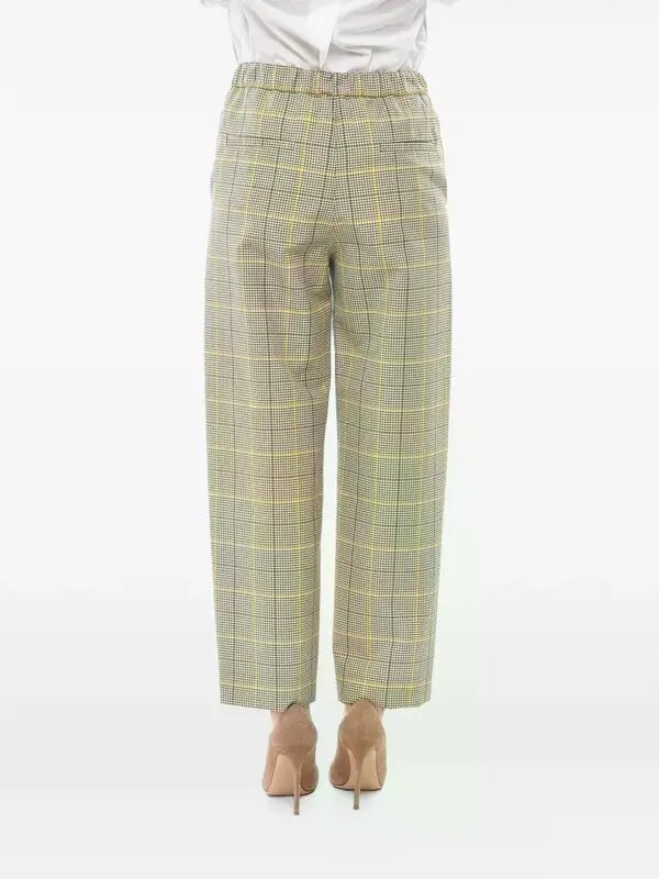Marni Checked Straight-leg Trousers
