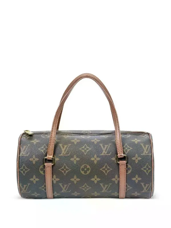 LOUIS VUITTON 26 Papillon Monogram Tote Bag - Brown