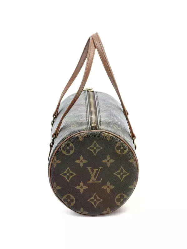 LOUIS VUITTON Monogram Papillon Cylinder Tote Bag