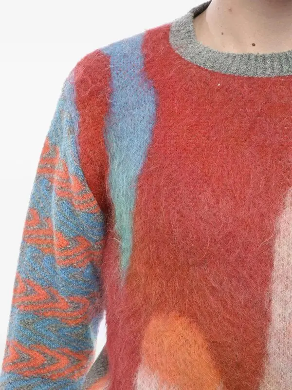 Dsquared2 Tie-dye Heavy-weight Sweater