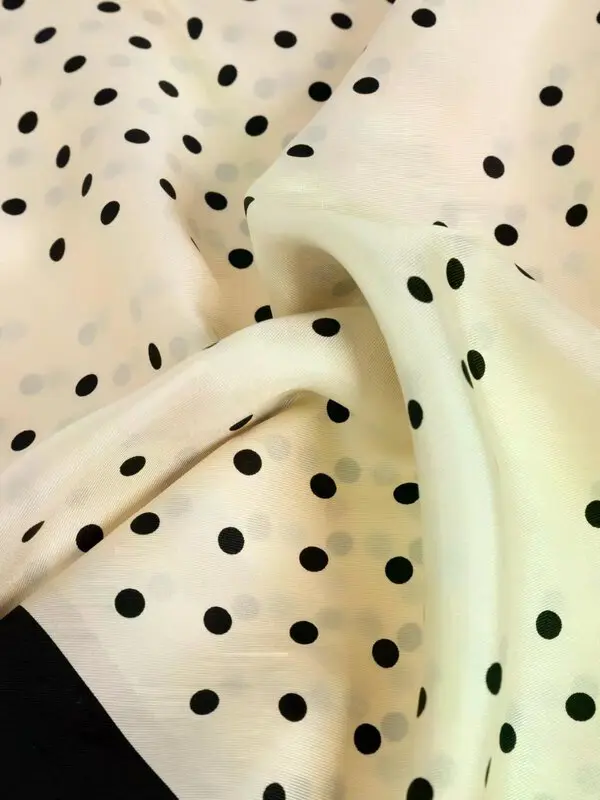 Valentino Garavani Polka-dot Silk Scarf