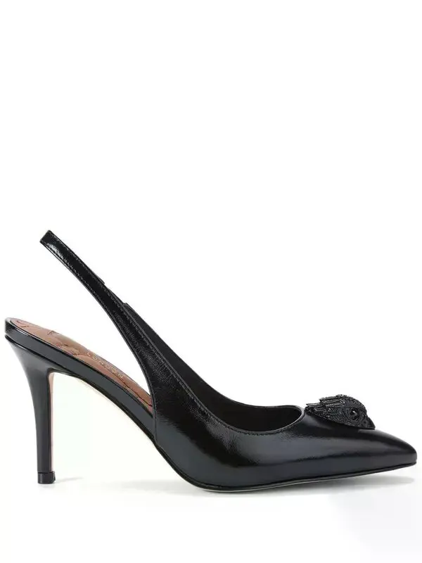 Kurt Geiger 85mm Belgravia Mules - Black