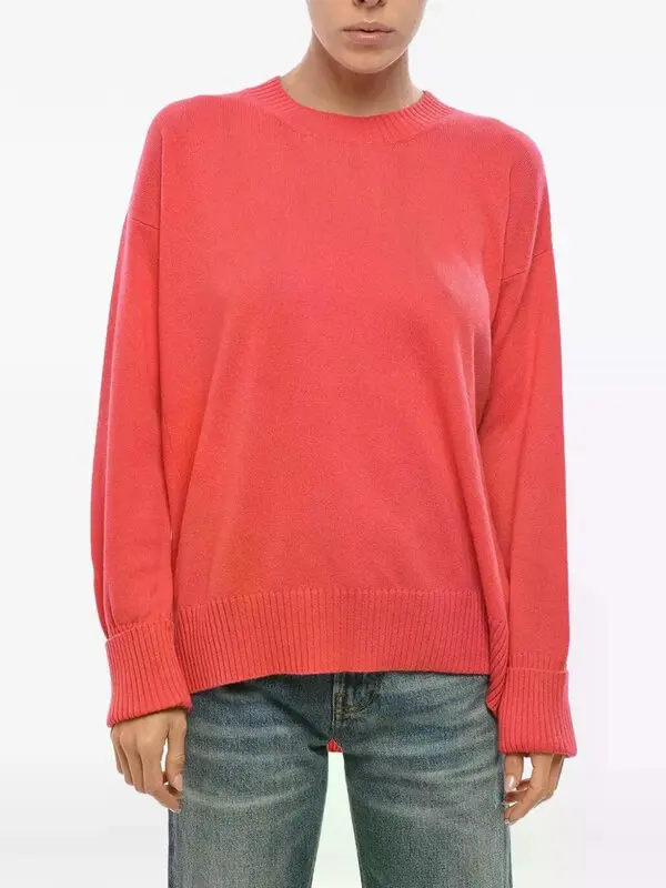 Malo Cashmere Crewneck Sweater - Pink