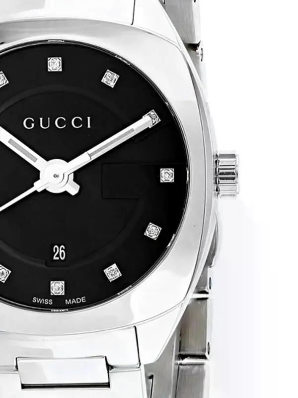 Gucci Round 30mm Watch - Black