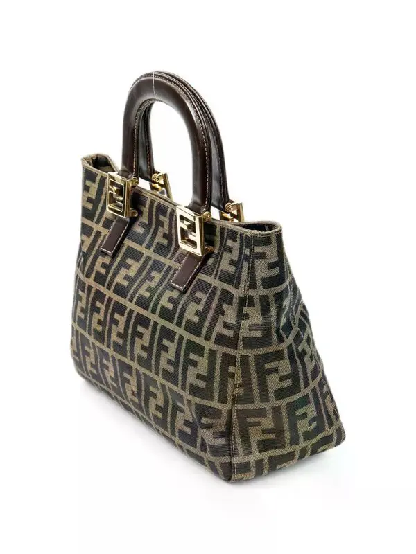 Fendi Small Zucca-pattern Tote Bag