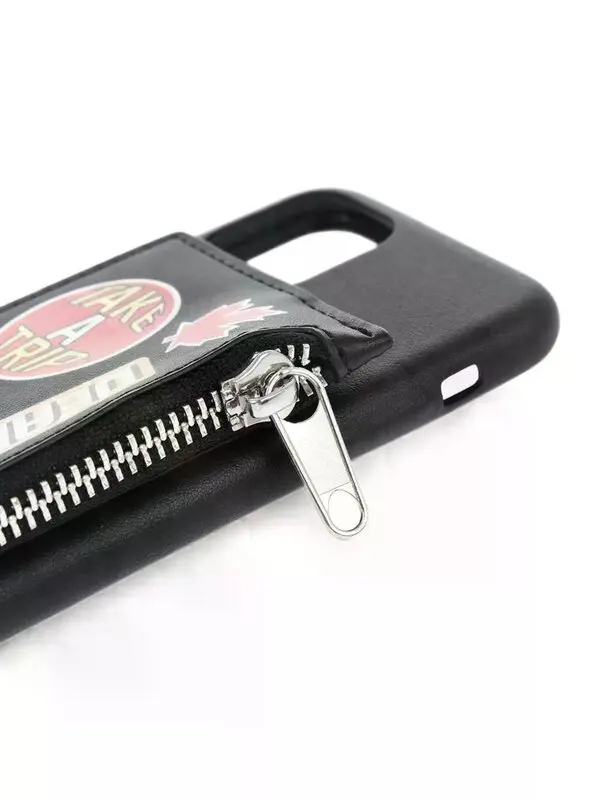 Dsquared2 Logo-print Zipped-pocket Iphone 11 Pro Case
