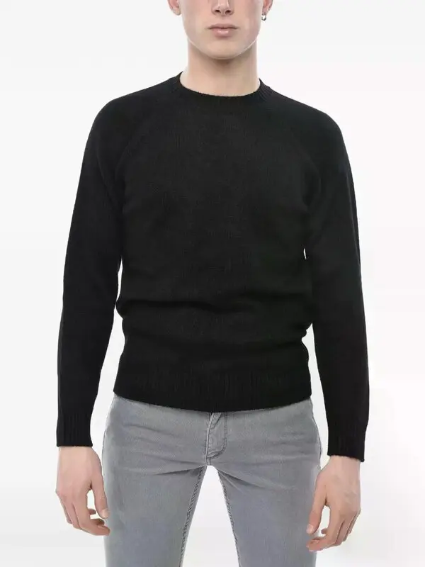 PAOLO PECORA Crew-neck Sweater - Black