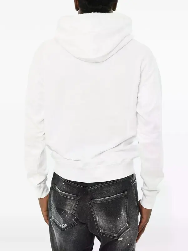 Dsquared2 Cotton Trash Print Hoodie