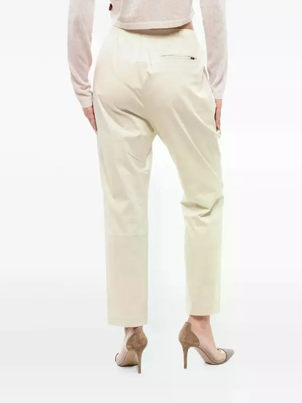 Woolrich Elasticated-waist Flat-front Trousers