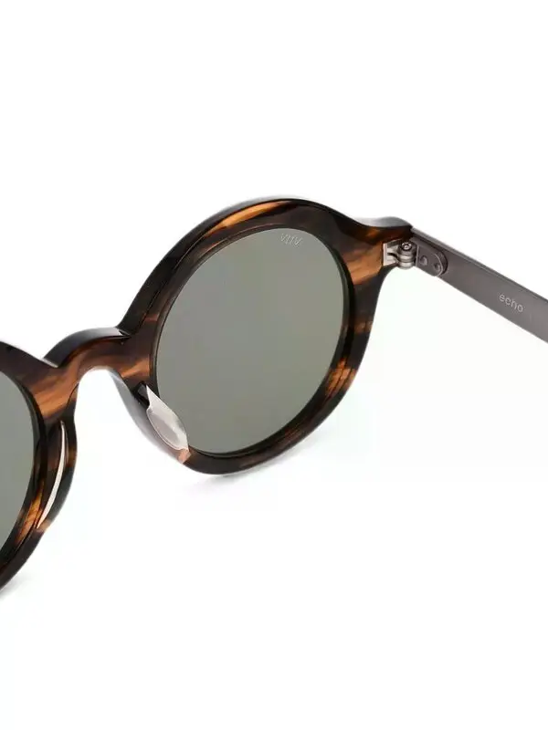 OAMC Tortoiseshell-effect Round Sunglasses