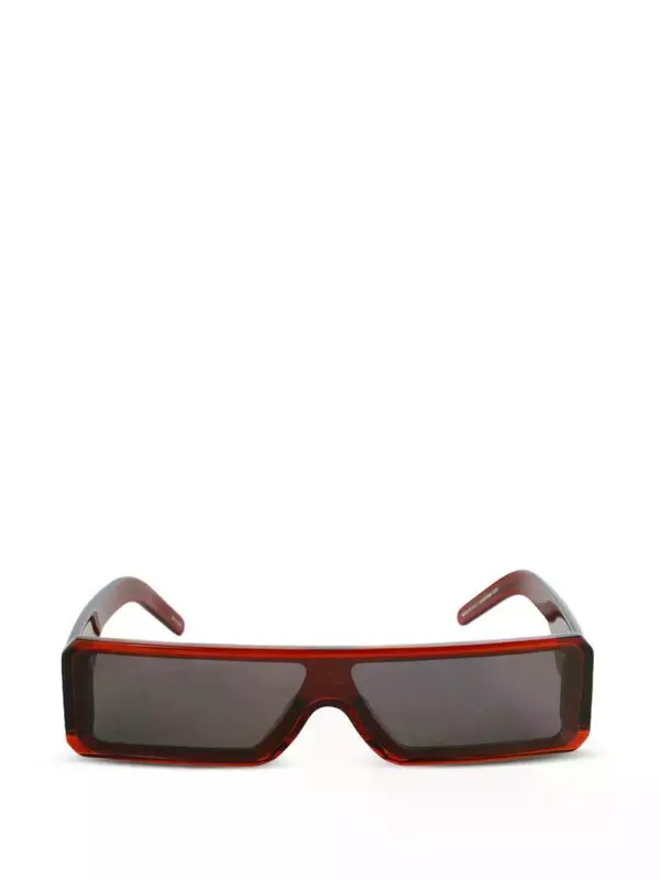 Rick Owens Geth Rectangle-frame Sunglasses