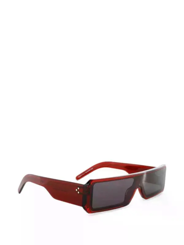 Rick Owens Geth Rectangle-frame Sunglasses
