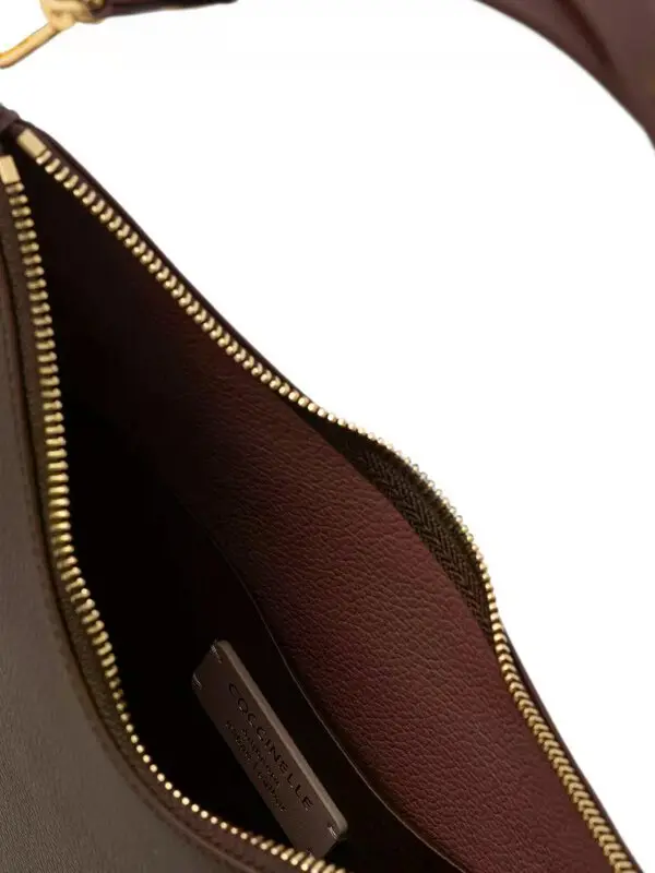 COCCINELLE Medium Sunup Pebbled Shoulder Bag