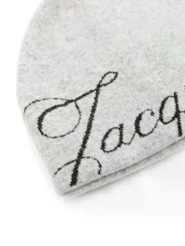 Jacquemus Script-logo Beanie Hat