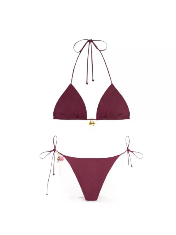 MC2 SAINT BARTH Leah Marielle Bikini - Red
