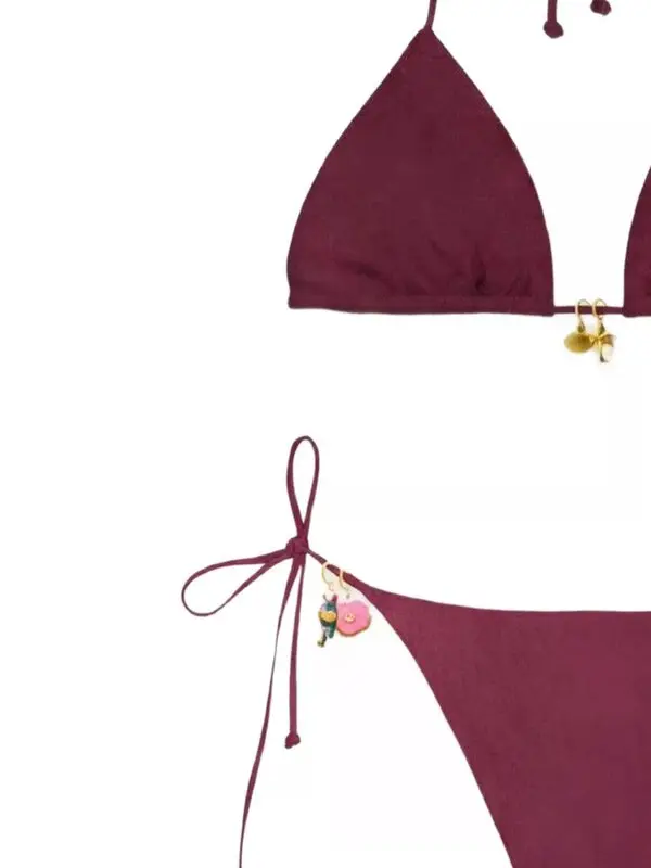 MC2 SAINT BARTH Leah Marielle Bikini - Red