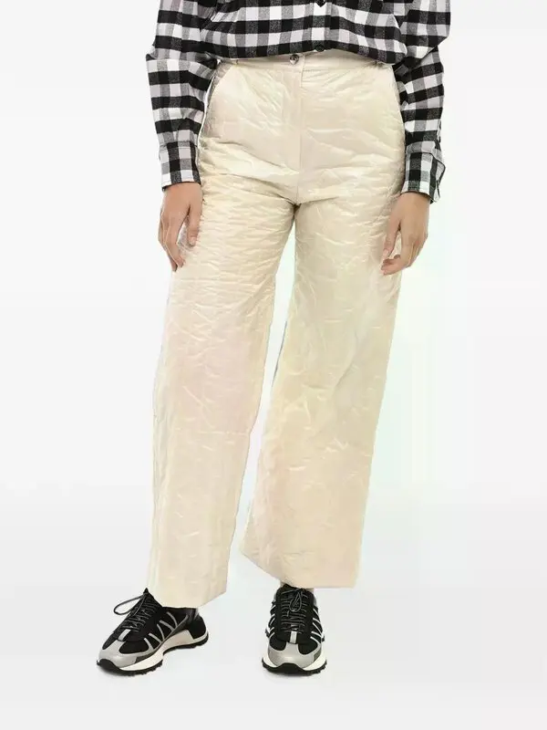 Woolrich Padded Wide-leg Trousers - Neutrals