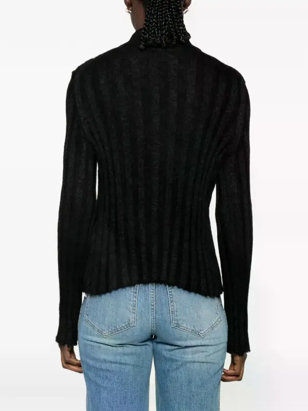 Khaite Ribbed-knit Card